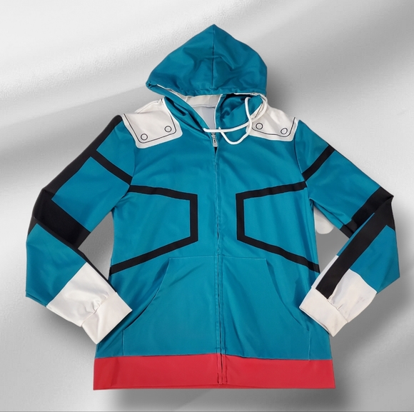 Unbranded | Jackets & Coats | Mha Deku Zip Up Hoodie Jacket S | Poshmark